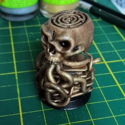 🎲 Nemoriko´s : Tabletop riddle/event marker (cthulhu design)・ OBJ File ...
