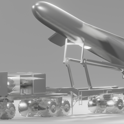 🐆 FWD Terracruzer with Matin MG 31 Mace missile・ 3D File for 3D ...