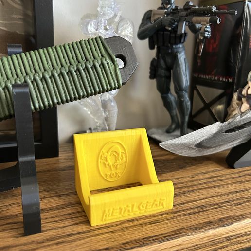 3D print METAL GEAR SOLID Phone Stand • made with Elegoo Neptune 4 Pro ...