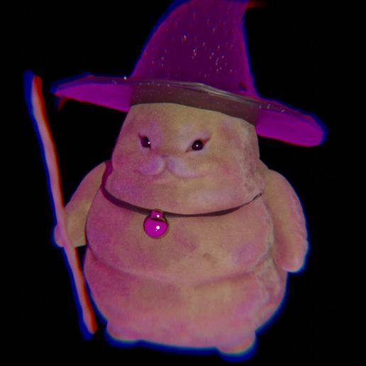 Free STL file Hechicero Panzón / Wizard Cat meme 🐱 ・3D printer model to ...