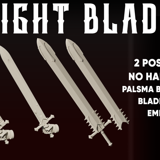 🔫 TANKORE'S KNIGHTS OF THE FIRST BLADE・ 3D File for 3D printing・Cults