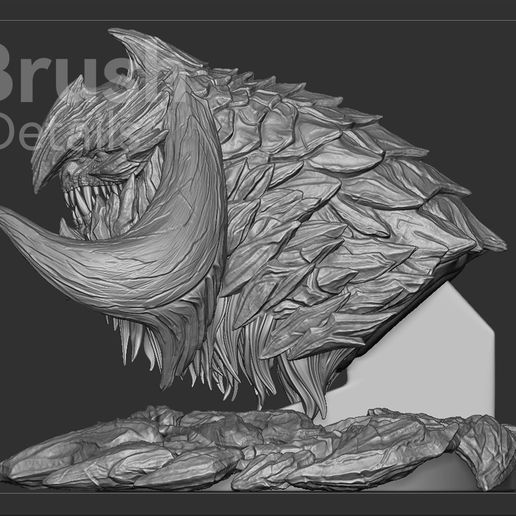 👹 Arkveld - Monster Hunter Wilds - 3D Print Ready・ 3D File for 3D ...