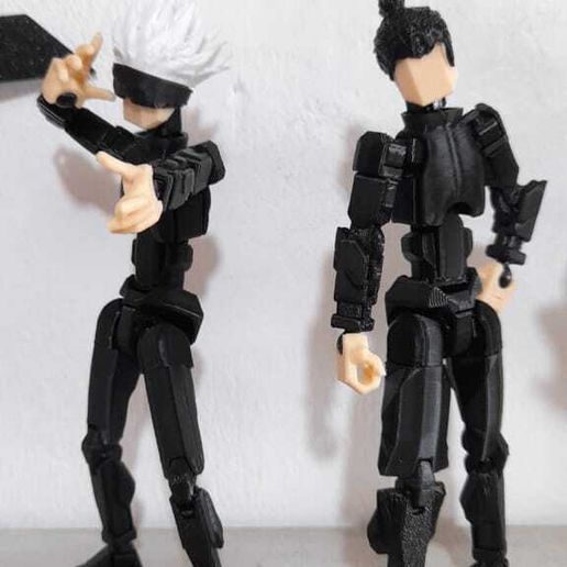 👾 Jujutsu Kaisen Gojo + Geto Dummy 13・ STL File for 3D printing・Cults