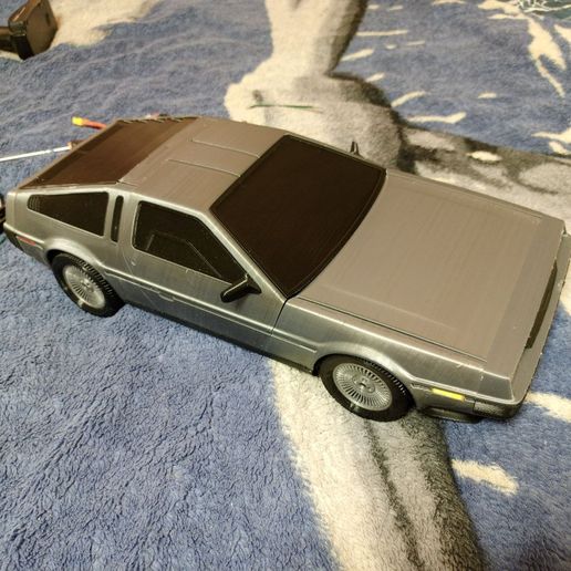 3D printable DMC Delorean • made with adventurer 5M Pro・Cults