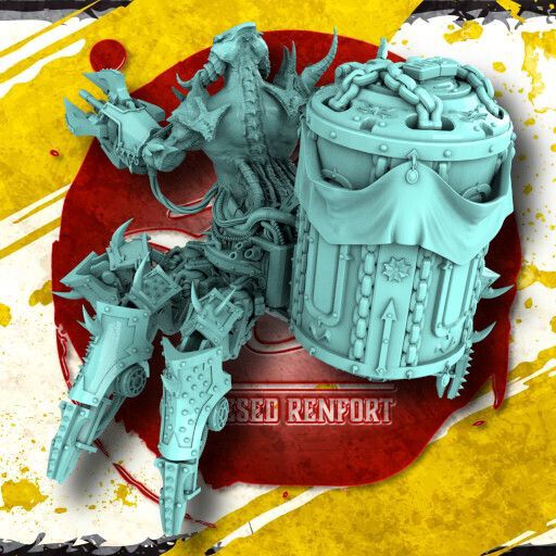 3D file Demon Drider of Excess 🤖 ・3D printing idea to download・Cults