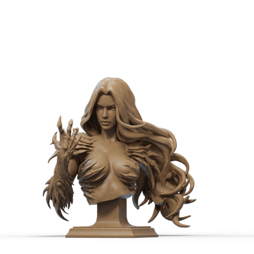 👤 Sara Pezzini Bust- Witchblade 3D Print・ STL File for 3D printing・Cults