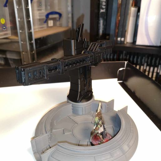 🔫 Tidy wall big rig gun platform・ STL File for 3D printing・Cults