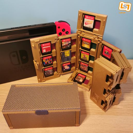 🃏 32 IN 1 STORAGE CUBE FOR NINTENDO SWITCH GAME CARTRIDGES AND MICROSD ...