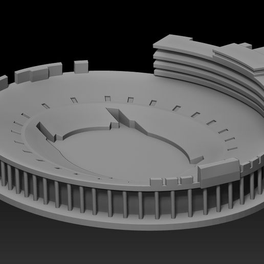 🌹 Rose bowl stadium Pasadena・ STL File for 3D printing・Cults