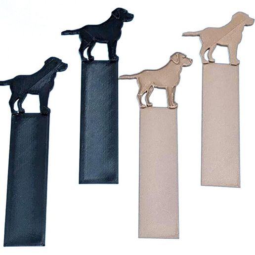 🥼 STL Lab Dog Bookmarks Pack - 3D printable file - instant download ...