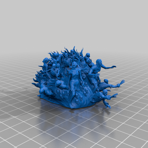🎲 Corpse Mound・Free STL File for 3D printing・Cults