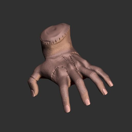Archivo STL gratis Thing (The Addams Family) 🧛 (OBJ)・Modelo de ...