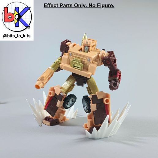 🤖 Impact Effect Parts/Upgrade Kit for Transformers, Action Figures, and ...
