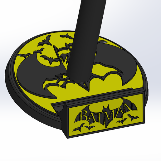 🪖 Batman Helmet Stand・ STL File for 3D printing・Cults