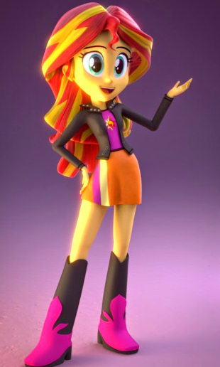 sunset equestria