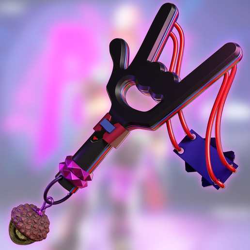 🔩 Nut Rocker Marvel Rivals cosplay Slingshot・ 3D File for 3D printing・Cults