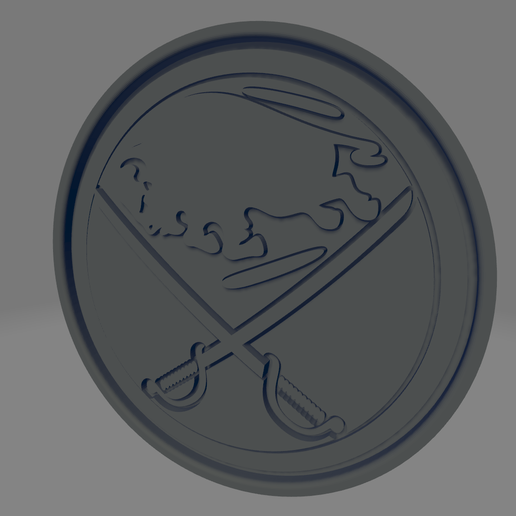 🏒 Buffalo Sabres Coaster・ STL File for ・Cults