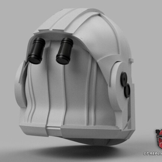 🧑‍ ️ Pilot Clone Trooper Helmet Phase 1 AOTC Star Wars 1:1 Cosplay Replica・ OBJ File for 3D ...