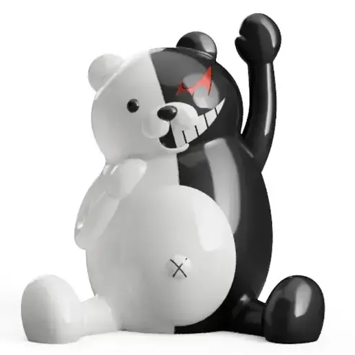 STL file Monokuma 🎨 ・3D printable design to download・Cults