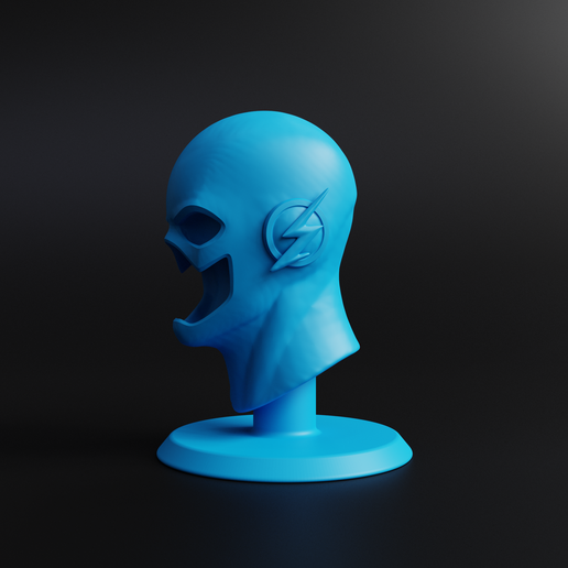 🦸 The Flash bust(no face)・ STL File for ・Cults