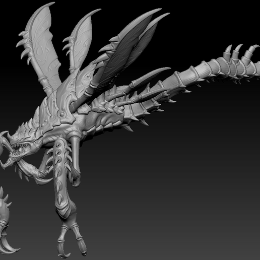 👾 starcraft zerg Viper・ STL File for 3D printing・Cults