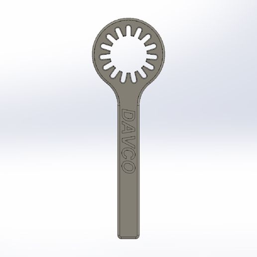 STL file WRENCH DIESEL FILTER CAP DAVCO 🔧 ・Model to download and 3D ...