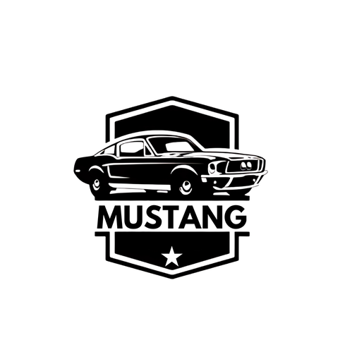 STL file Mustang Logo Wall art 🐎 ・3D printable design to download・Cults