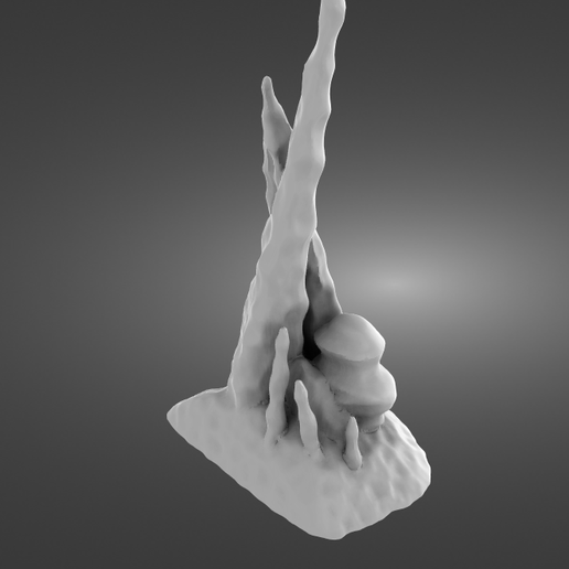 🪨 stalactites and stalagmite cave scenery・ STL File for ・Cults