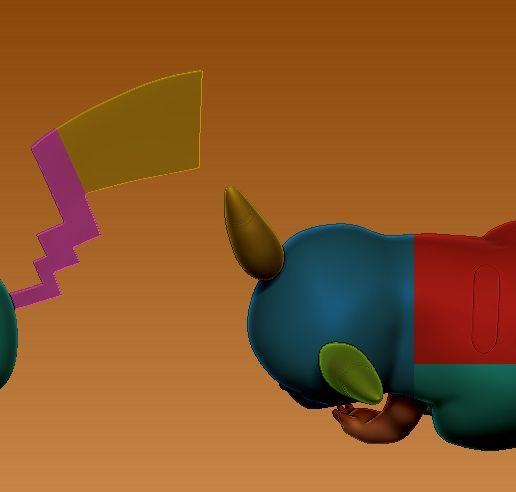 📞 PIKACHU CHARGER MOBILE・ STL File for ・Cults