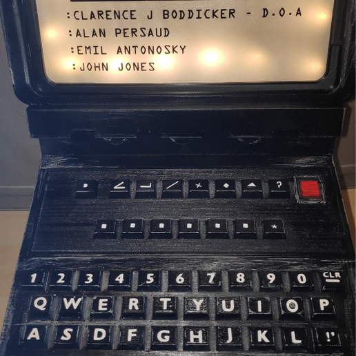 🖥️ Digicom MDT-870 computer Robo cop like・ STL File for ・Cults