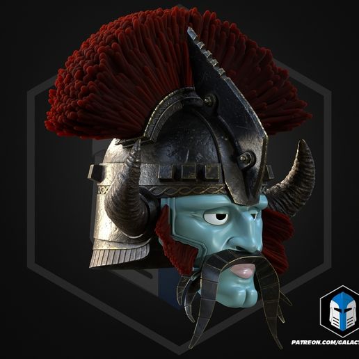 🪖 Caesar's Legion Lacerta Legate Helmet and Armor - 3D Print File・ 3D ...