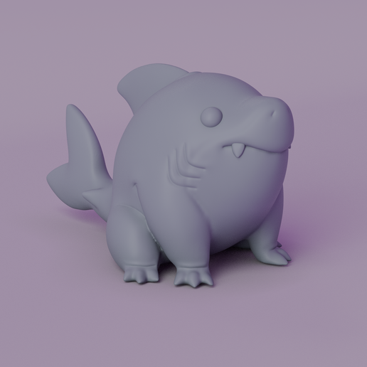 🦈 HQ Jeff // Jeff the Land Shark・ STL File for 3D printing・Cults