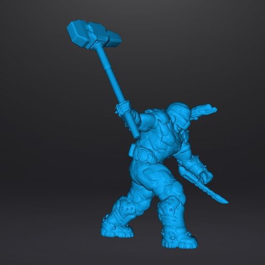 🎨 SLAYER ANCIENTGODS ART MINIATURE MODEL FIGURE FOR SCIFI GAMES RPG DND ...