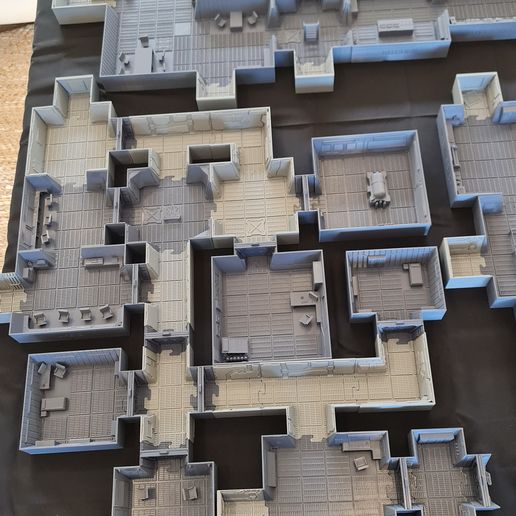 INSTADUNGEON™ Sci Fi Expansion Set 2: sci fi interior tiles compatible ...