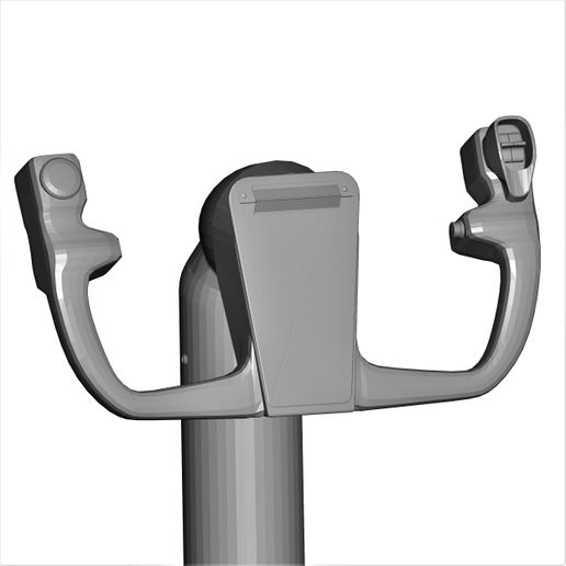 🎛️ mini scaled yoke 747-8・ STL File for 3D printing・Cults