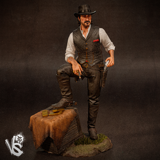 🚐 Dutch Van der Linde Red Dead Redemption・ 3D File for 3D printing・Cults