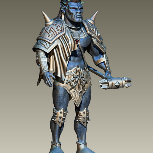 🆒 Orc・Free STL File for 3D printing・Cults
