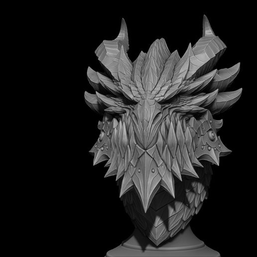 🗺️ Deathwing the Destroyer from World of Warcraft Bust・ STL File for 3D ...