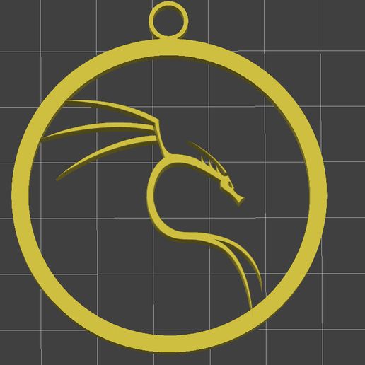 Файл 3MF kali linux keychain 🗝️ ・3D-печатная модель для загрузки・Cults