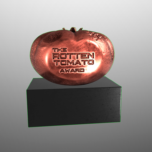 🍅 Rotten tomato trophy・ STL File for ・Cults