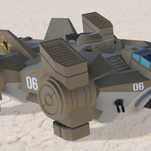 🎲 Sha'mu Heavy Dropship (Orca Proxy)・ 3D File for 3D printing・Cults