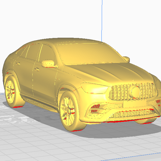 🚗 MERCEDES-BENZ GLE 63 S AMG COUPE 2021・ STL File for 3D printing・Cults