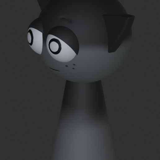 🎨 Grey, sprunki phase 2 horror・ STL File for 3D printing・Cults