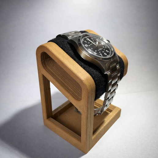 ⌚ Single Watch Stand Display・Free STL File for 3D printing・Cults