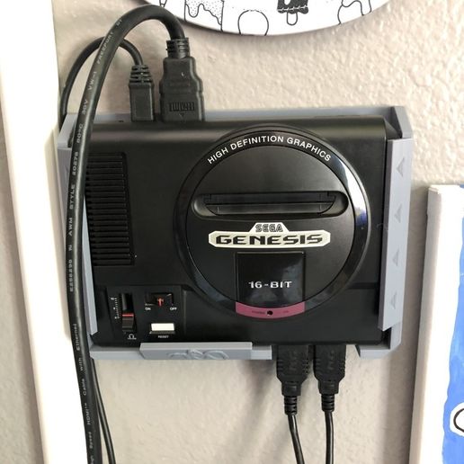 🎲 Genesis Mini Wall Mount・Free 3D File for ・Cults