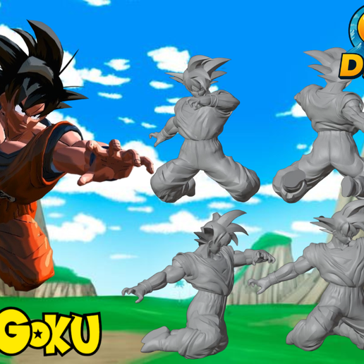 dbz flying pose