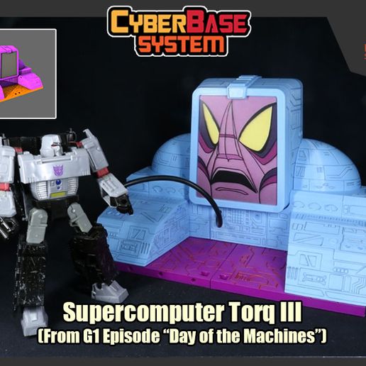 🤖 Supercomputer Torq III from Transformers G1 Episode "Day of the ...