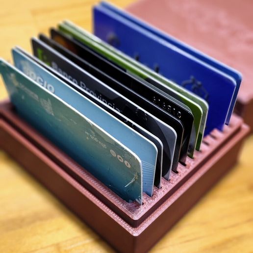 💳 credit card container / credit card container・Free 3D File for ・Cults