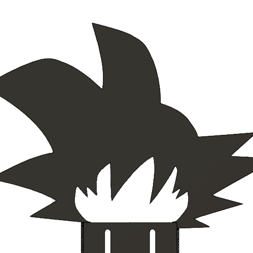 📚 Book Bookmark - Dragon Ball Z - Goku・ STL File for 3D printing・Cults