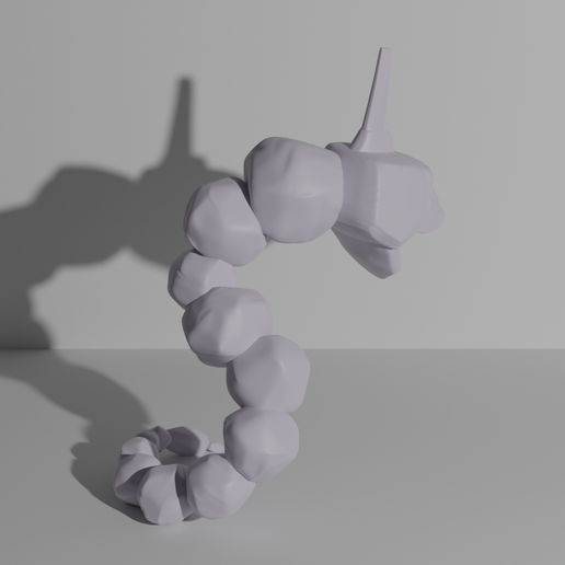 🐉 Onyx pokemon 3D print model・ STL File for ・Cults